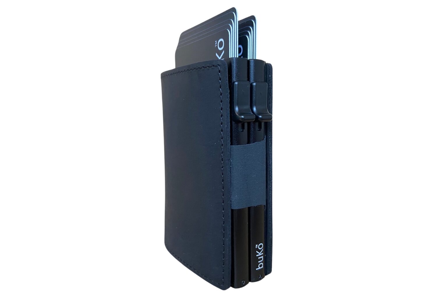 Pop Up AirTag Wallet - Personalised Leather Card & Cash Wallet